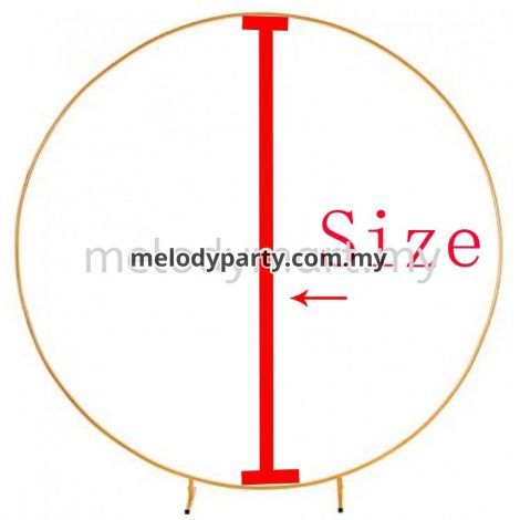 Circle Arch Wedding Backdrop